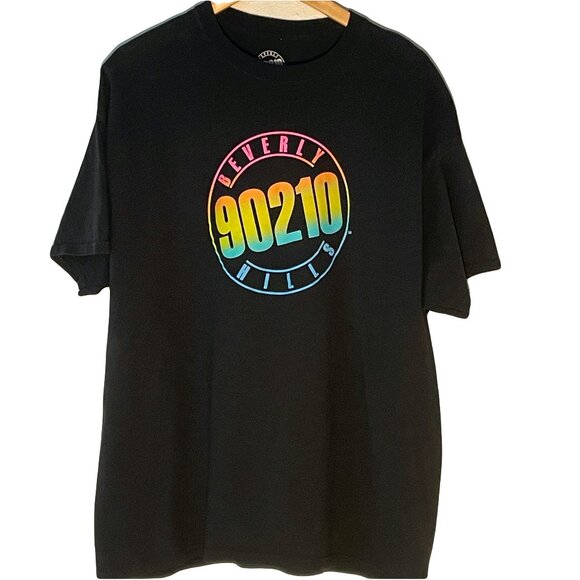 90210 | Tops | Vintage 920 Black Tshirt Size Xl 90210 Brand | Poshmark